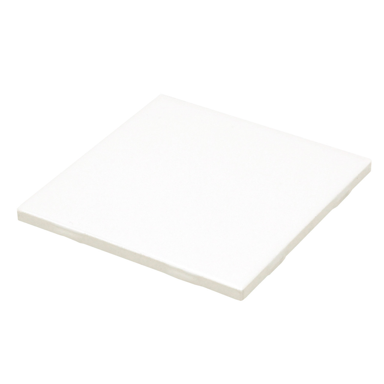 Daltile - 0100 Standard White - 4X4 Glazed Ceramic FIELD TILE - GLOSSY