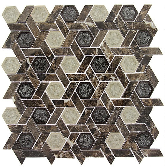 Daltile Color Wave Glass Tile - CW01 Ice White - 3 X 6 Brick Subway Dal ...