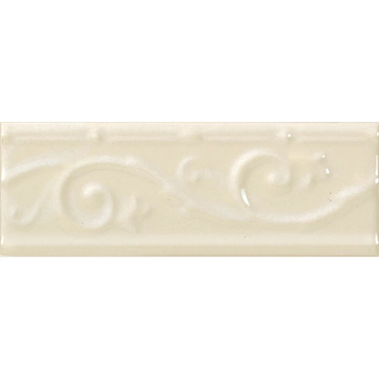 Daltile - 0135 Almond - 4.25" X 4.25" Bullnose - S4449 Dal Tile Ceramic ...
