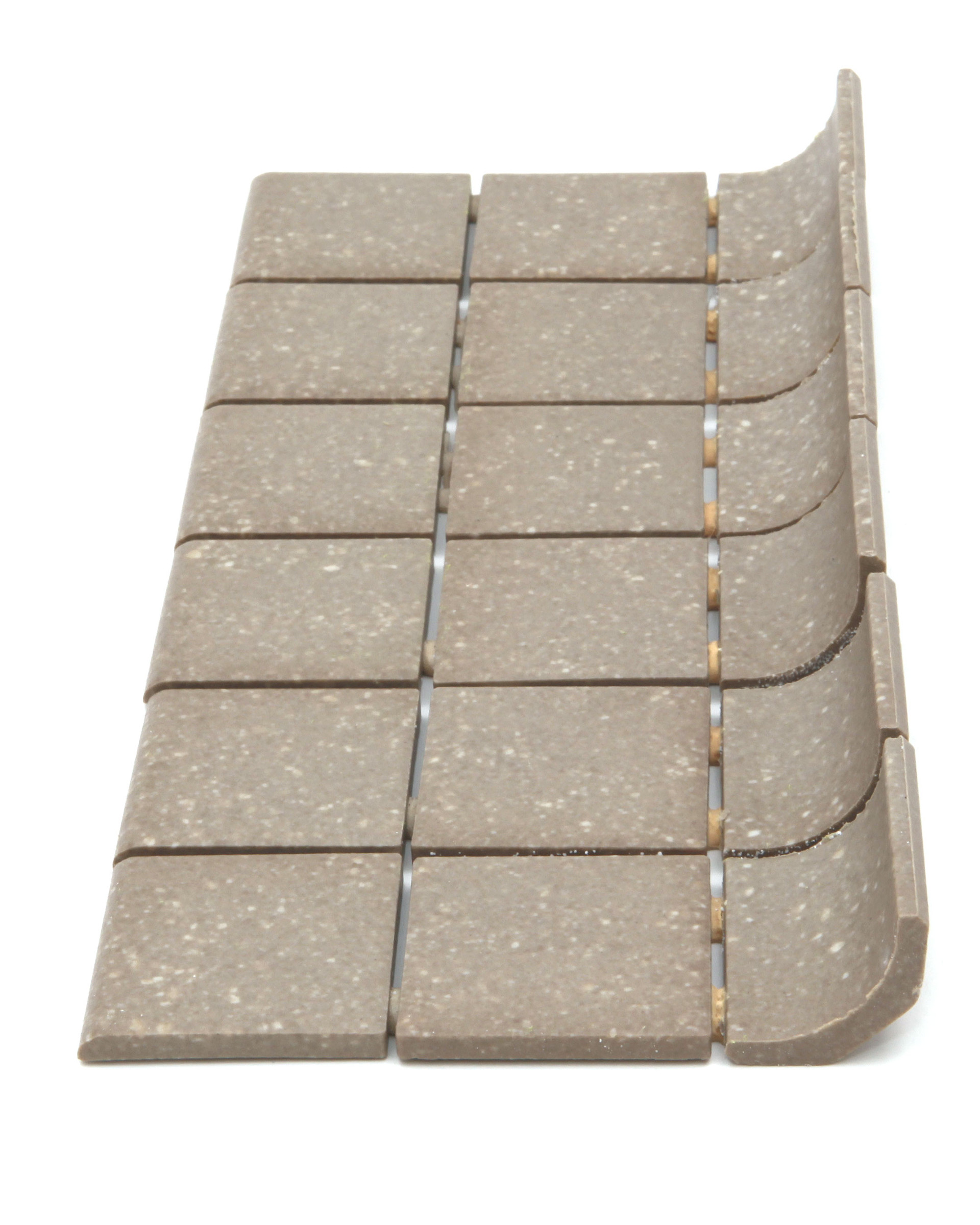 Daltile Keystones - MB5B Build-Up Cove Base Bullnose - D050 Mottled ...