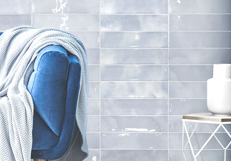 Scenic Mood - SM 4403 Ranch Calm Blue Subway - 3" X 12" Ceramic Tile ...