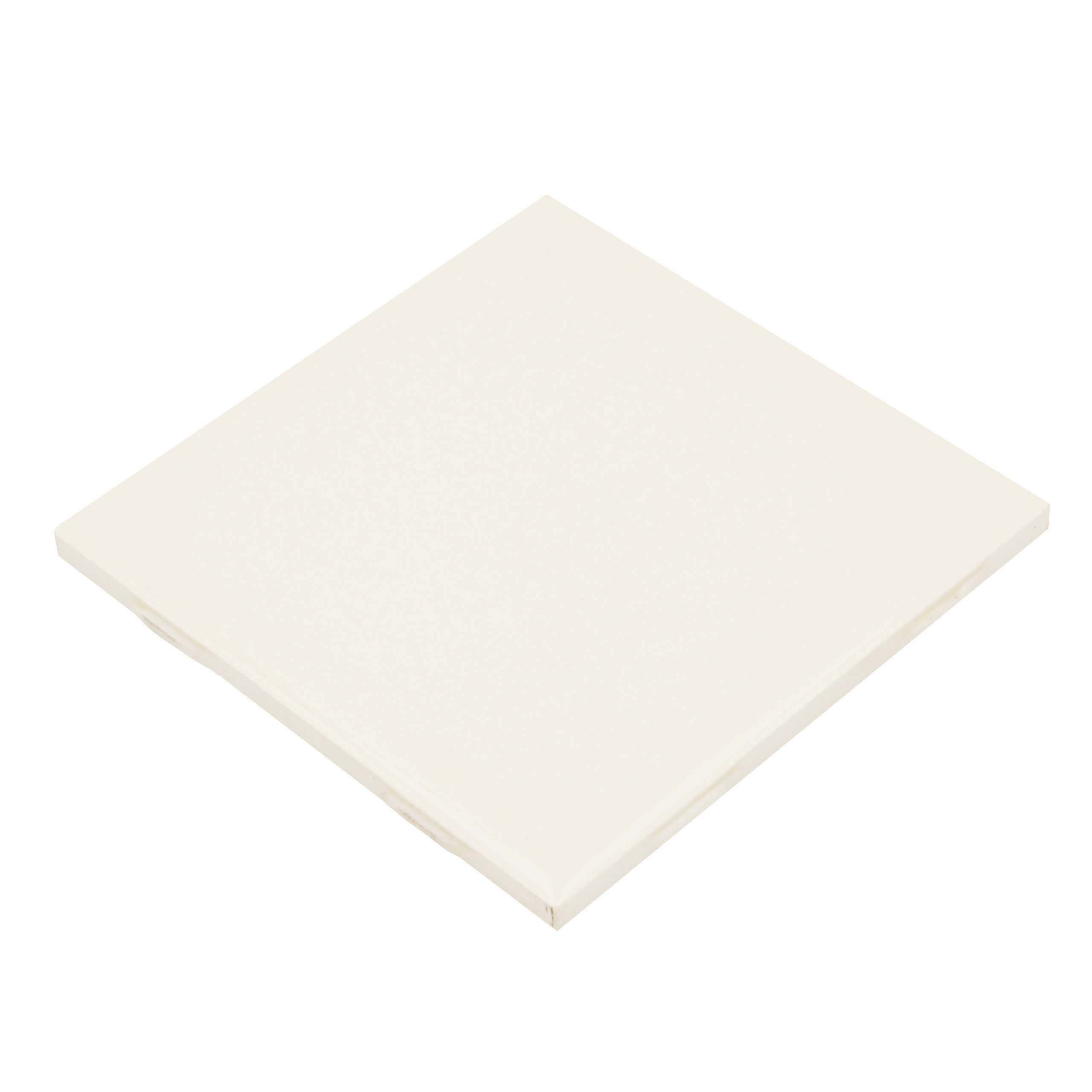 Daltile - 0190 Arctic White - 4X4 Glazed Ceramic FIELD TILE - GLOSSY