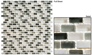 Americana - AMER-392 Route 66 - 3/4 X 3/8 Mini Brick Subway Glass ...