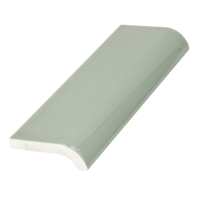 Daltile - 1452 Cypress - A4200 Radius Mud Bullnose - 2 X 6 Finish Trim ...