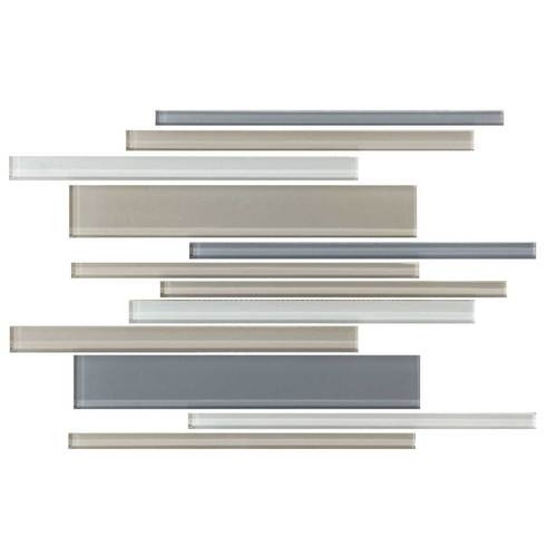 Daltile Color Wave Glass - CW25 Rain Forest Blend - Random Linear Dal ...