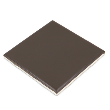 Daltile - 0171 Cityline Kohl Brown - 4X4 Glazed Ceramic FIELD TILE- GLOSSY