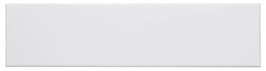Kessel - KES-6301 Ovo White Subway - 3" X 12" Ceramic Tile - GLOSSY