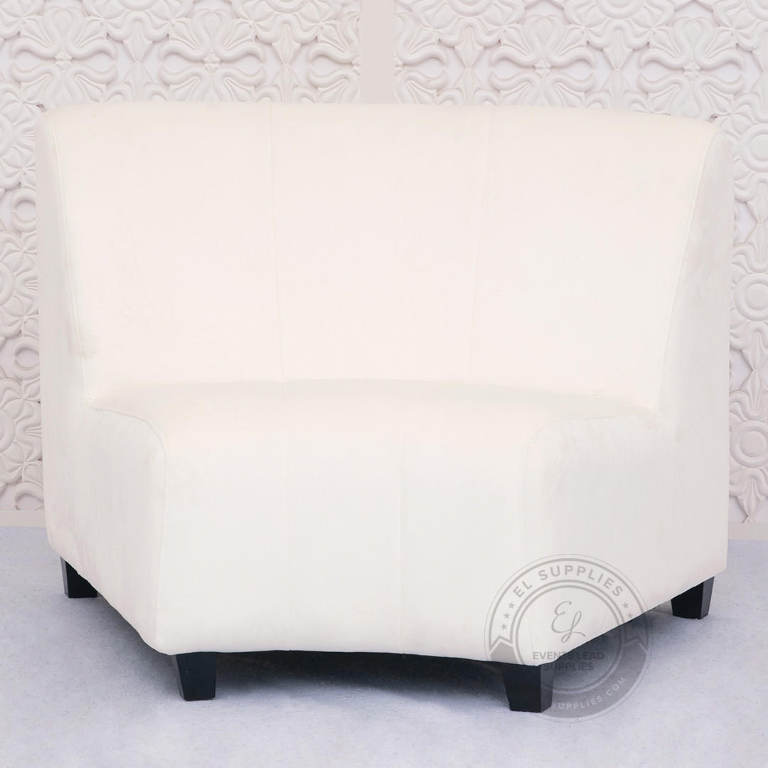 ARORA White Curved Event Modular Sofa