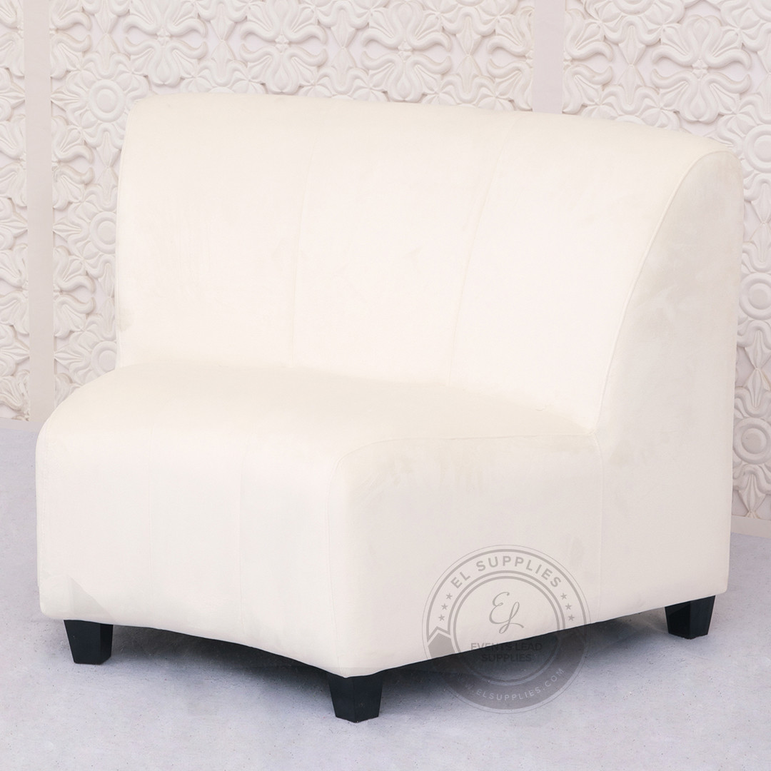 ARORA White Curved Event Modular Sofa