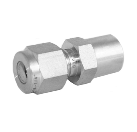 STC BWC 3/8" X 1/2" Tube X Male Pipe (Butt Weld)- 2800 PSI, Compression ...