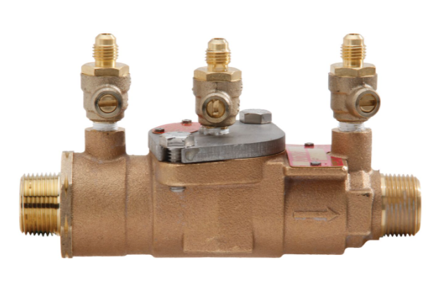 2-1/2" Watts LF007-LF 2 1/2, Lead-Free Cast Iron, Double Check Valve ...