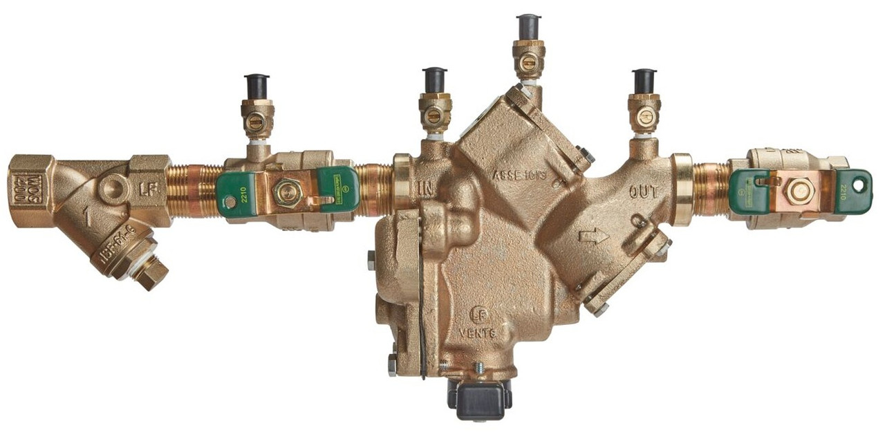 3/4" Watts LF909-QT-S-FS 3/4, Lead-Free Copper Silicon Alloy, Reduced ...