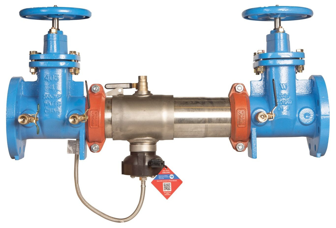 Watts 957 Series, Lead-Free Stainless Steel, Reduced Pressure Zone ...