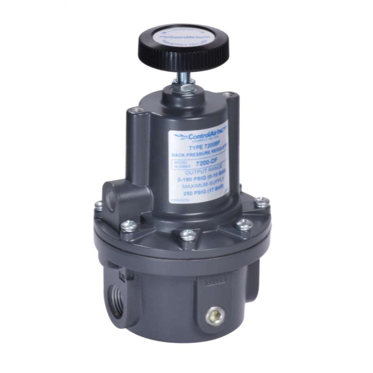 ControlAir 7200-DF, 0 - 150 Psig (0 - 10.3 Bar), 1/2" National Pipe ...