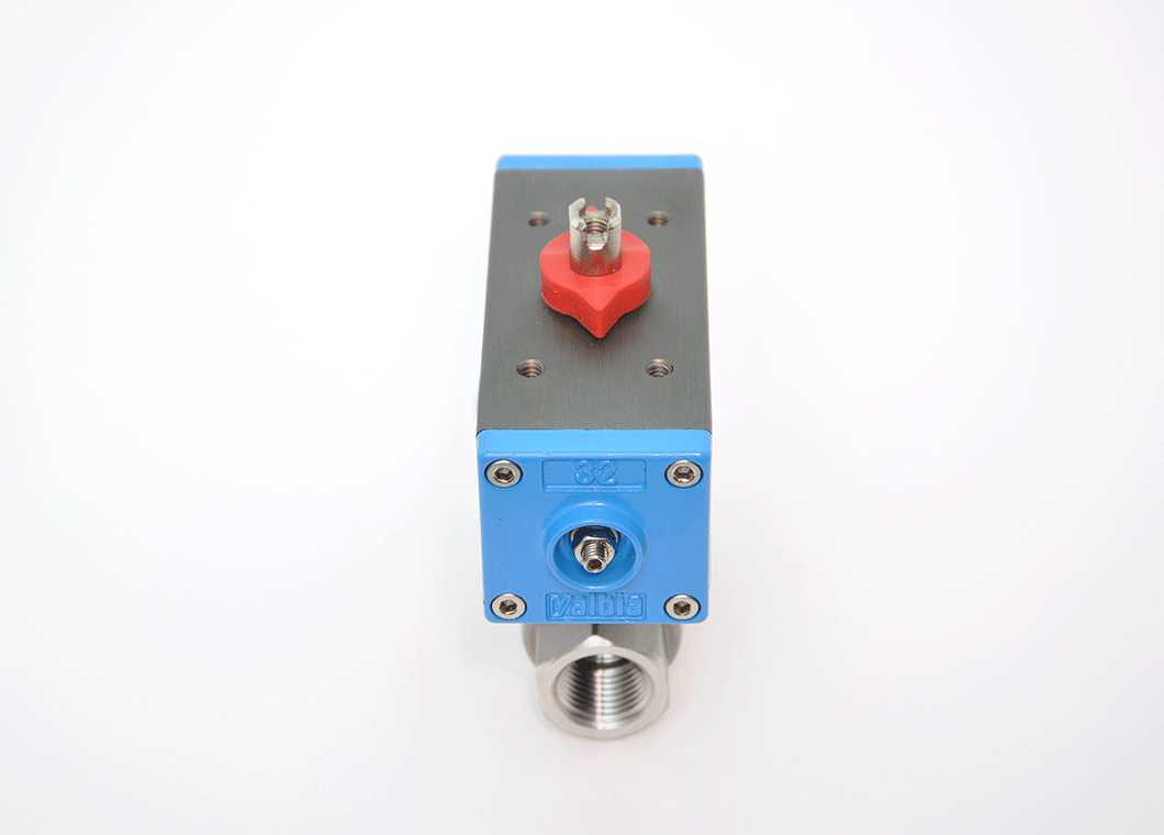 1-1/4" Bonomi 8P0133 - 2-Way, Stainless Steel Body, Full-Port, NPT ...