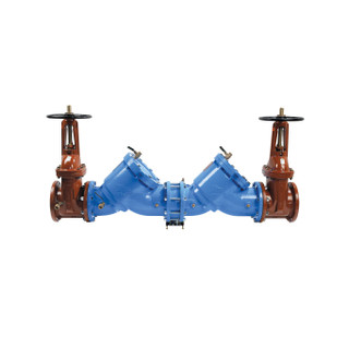 Watts LF909 Series, Lead-Free Cast Iron, Reduced Pressure Zone Backflow ...