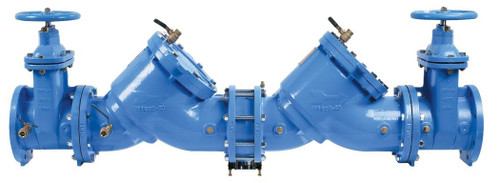 Watts LF909 Series, Lead-Free Cast Iron, Reduced Pressure Zone Backflow ...
