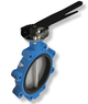 10" SVF Flow Control Streamline SLB Butterfly Valve, Ductile Iron Body ...