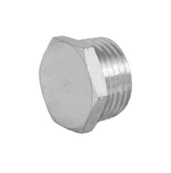 STC PGS N1/4" Hex Plug- Stainless Steel (Gripper Style) Fittings
