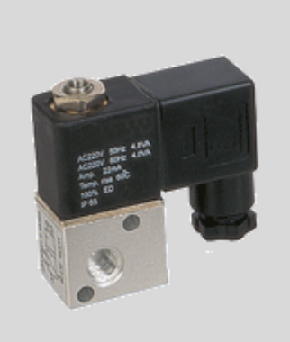 STC 2V1-1/8 Solenoid Valve- 2-way or 3-way, Spring Return, Horizontally ...