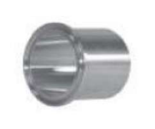 8" Sanitary Solutions SS14MPW-8-316L, Heavy Wall Tank Weld Ferrule ...