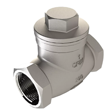 1" SVF Flow Control 60SSTH Series, Stainless Steel Check Valve, NPT ...
