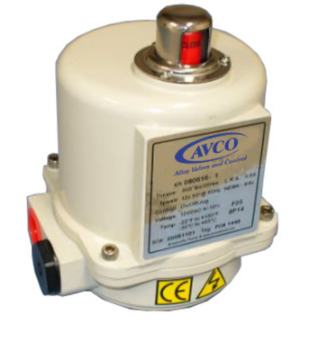 AVCO P0300 Electric Actuators - Quarter Turn, On/Off, 24 AC/DC, NEMA 4X ...