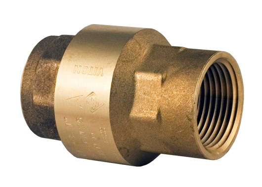 1" Bonomi 100002 - Brass, NPT, In-Line Check Valve |ValveMan