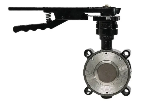 2-1/2" Jomar Valve HPBFV-600-CS-150-LH, Lug Style, Epoxy Coated Carbon ...