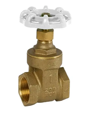 2" Jomar Valve T-301G, Gate Valve, Non-rising Stem, Dezincification Resistant Lead-Free Brass ...