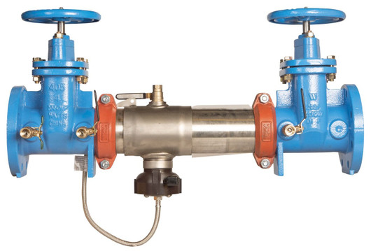 3" Watts 957-NRS-FS 3, Lead-Free Stainless Steel, Reduced Pressure Zone ...