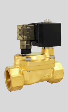 STC 2D200- 3/4" Brass, Pilot Solenoid Valve 2-Way, Normally Closed ...