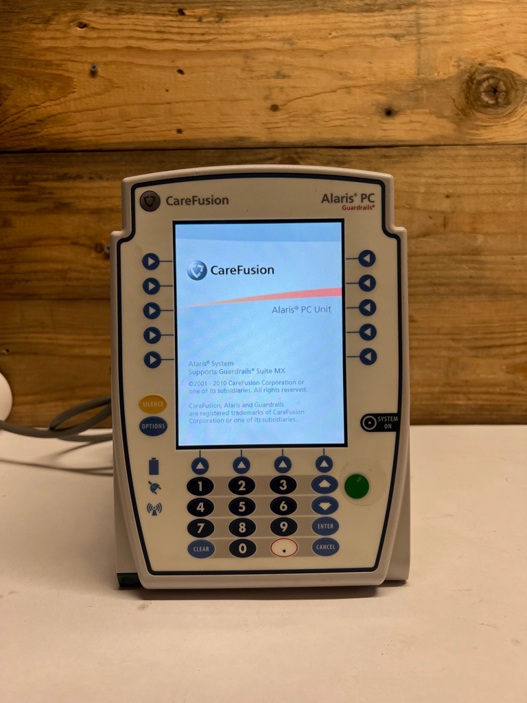 Alaris PC Infusion Pump Unit Model 8015 8015 LSBDXE 91240 CareFusion ...