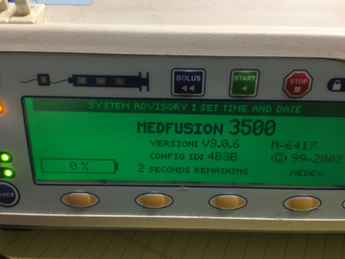 Medfusion 3500 Syringe Infusion Pump