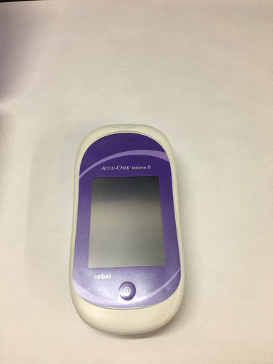 Accu-Chek Inform II Blood Glucose Meter 04882458001 Roche W/ Case