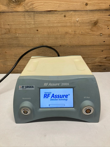 RF Assure 200X Detection Console 01-0043 RF Surgical Systems