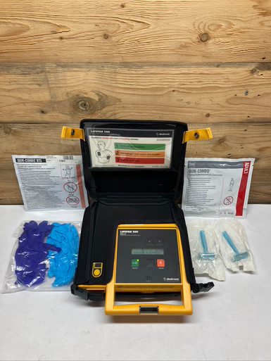Lifepak 500 Automated External Defibrillator 3011790-001129 Physio-Control