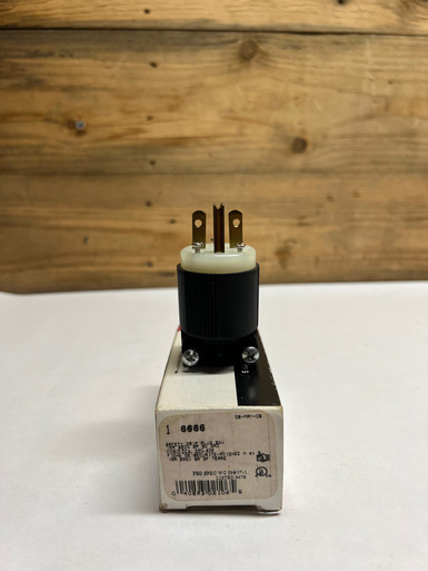 Cooper 6-15P NEMA Straight Blade Plug 6666 15A 250V For Sale