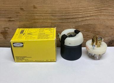 Twist Lock Electrical Plug HBL2521 Hubbell 20A 3-Phase 277/480V AC