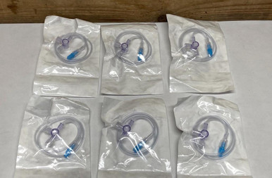 3-Way Hi-Flo Stopcock MX412SL Smiths Medical Lot of 6