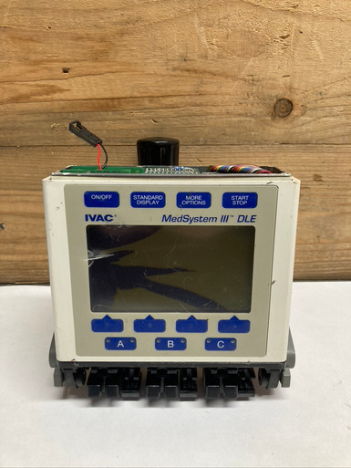 IVAC Medsystem III Multi-Channel Infusion Pump Pole w/ Clamp 2865B ...