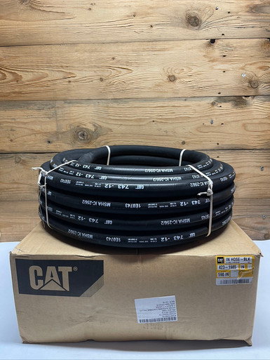 CAT Rubber Fuel Hose 423-1985 Caterpillar 590 inches 743-12