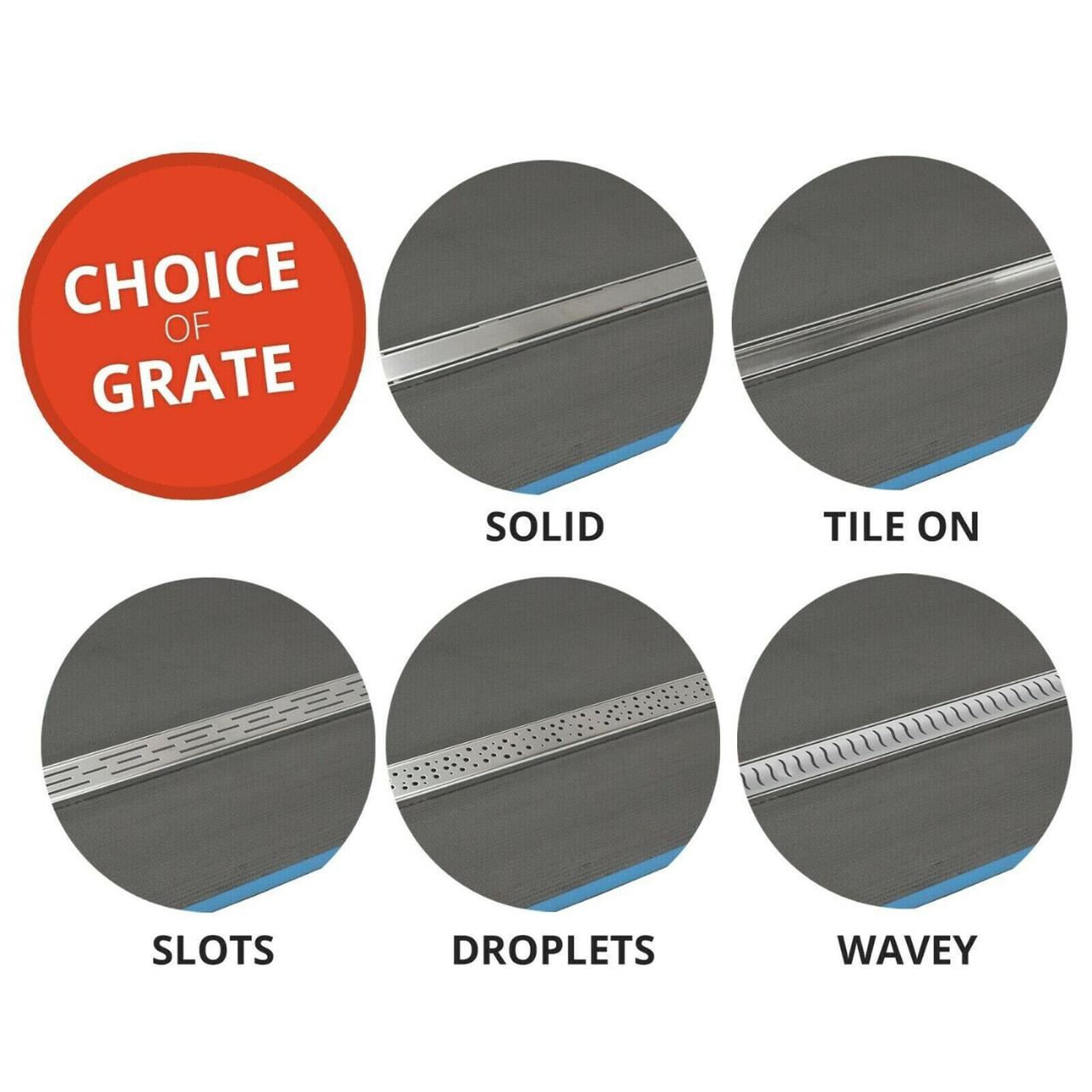 Linear Wetroom Shower Tray Tile On Split Former Waste Tanking 900 x 900 ...