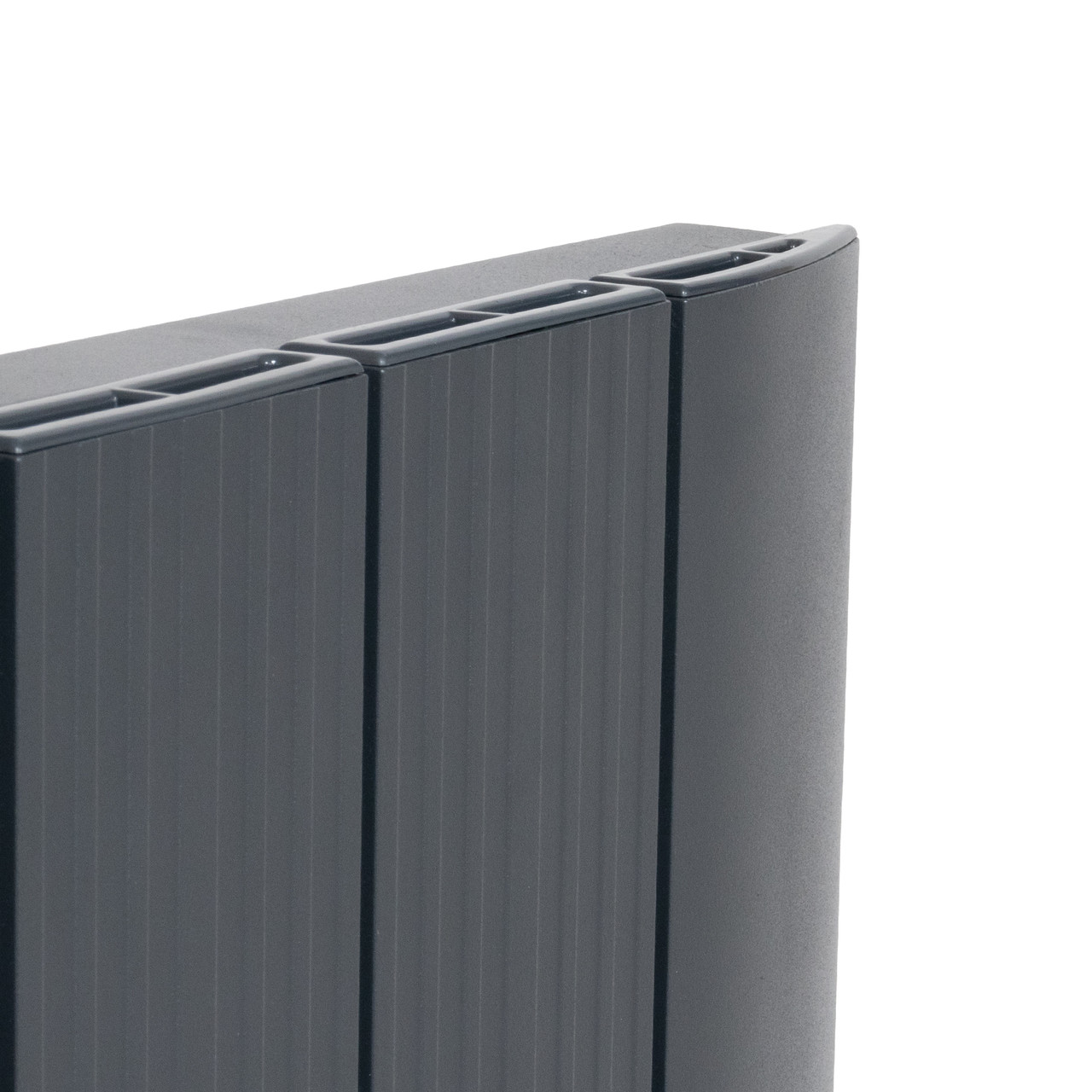 Anthracite Aluminium Radiators | Lightweight Eco Modern Radiator