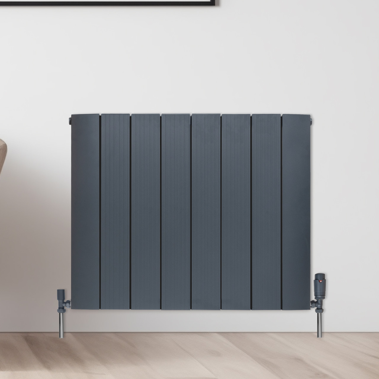 Anthracite Aluminium Radiators | Lightweight Eco Modern Radiator
