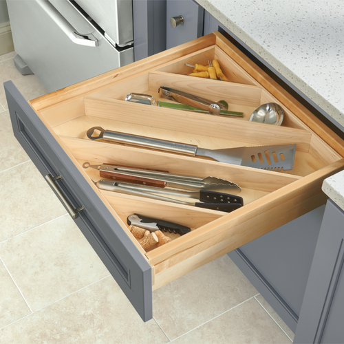 Angled Utensil Drawers - Gallery By Elevations