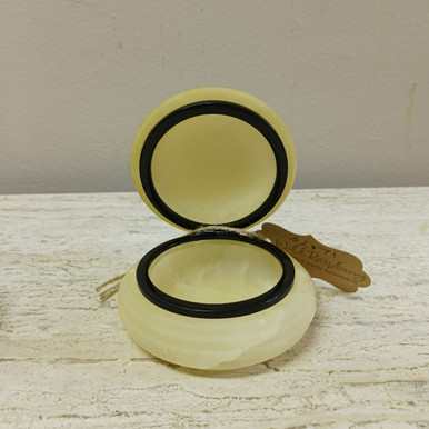 Alabaster Trinket Box - Wild Raspberry Resale Boutique