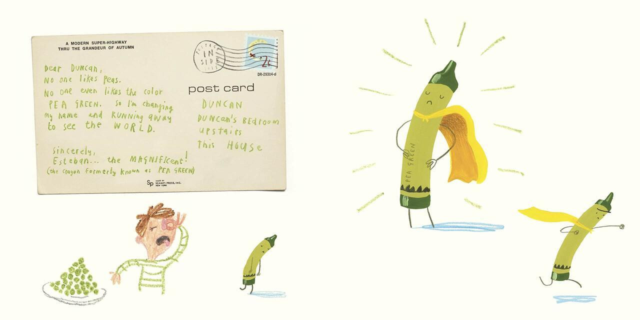 Book, The Day the Crayons Came Home, by Drew Daywalt and Oliver Jeffers ...