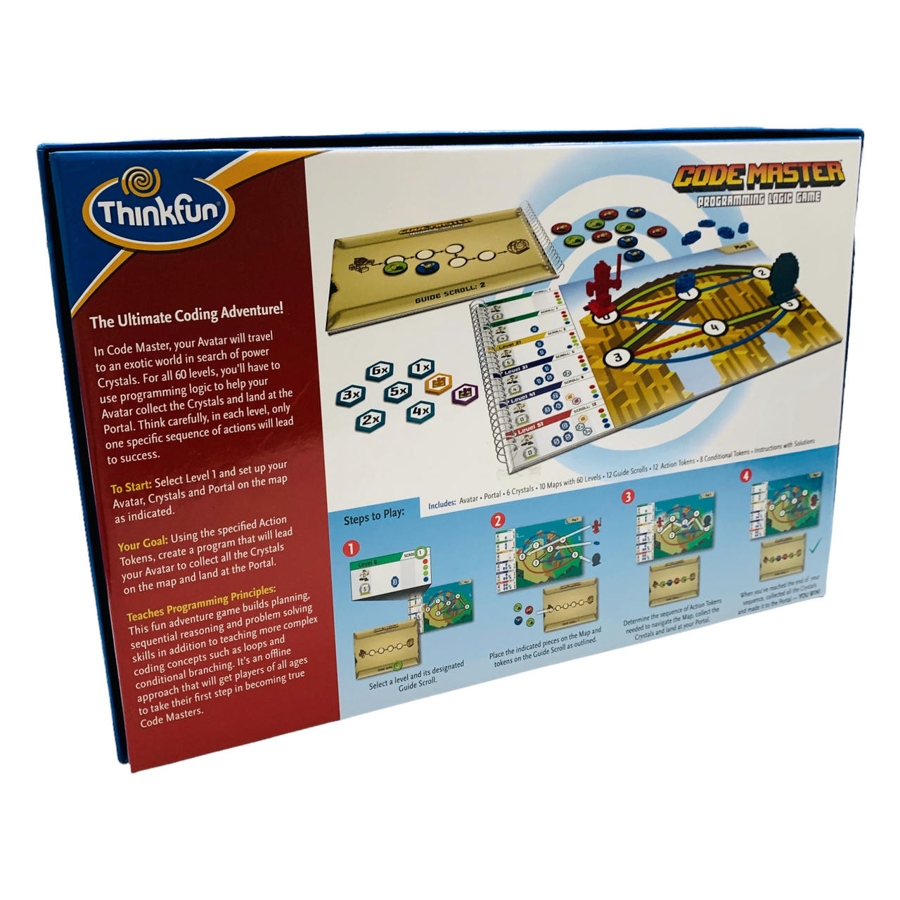ThinkFun, Code Master Programming Logic Game - Thread