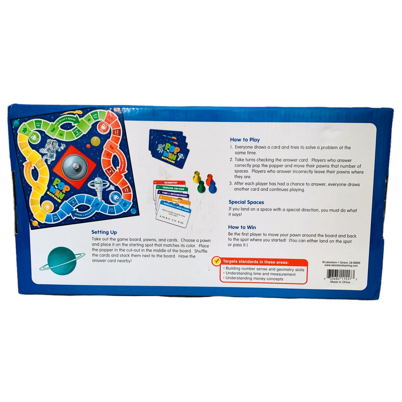 Lakeshore Learning, Pop to Win! Math Game 2nd Grad - Thread